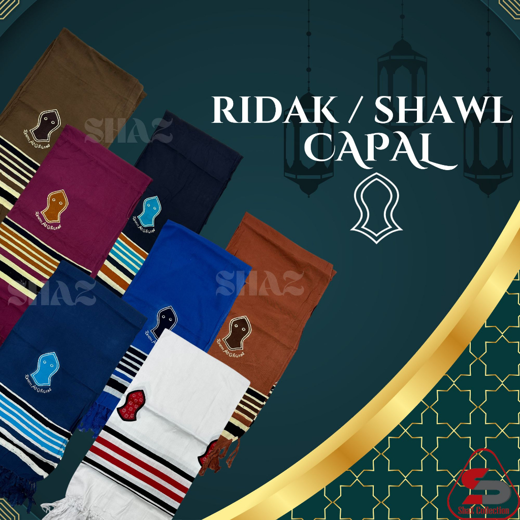 Rida Ridak Capal Warna Modern Design Kain Tebal | Shopee Malaysia