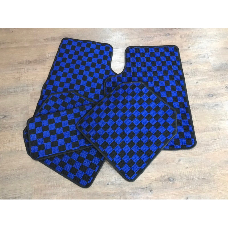 5pcs Universal Thailand Dadu Carpet Blue Checkmate Dadu Dice Set MYVI ...
