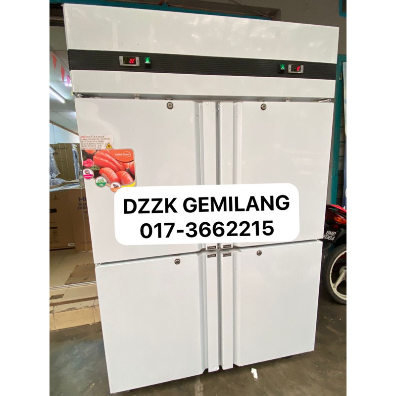 SOLID COOL (NEW) 4 DOORS COMBINE CHILLER MIX FREEZER SCX-4DCF 910L ...