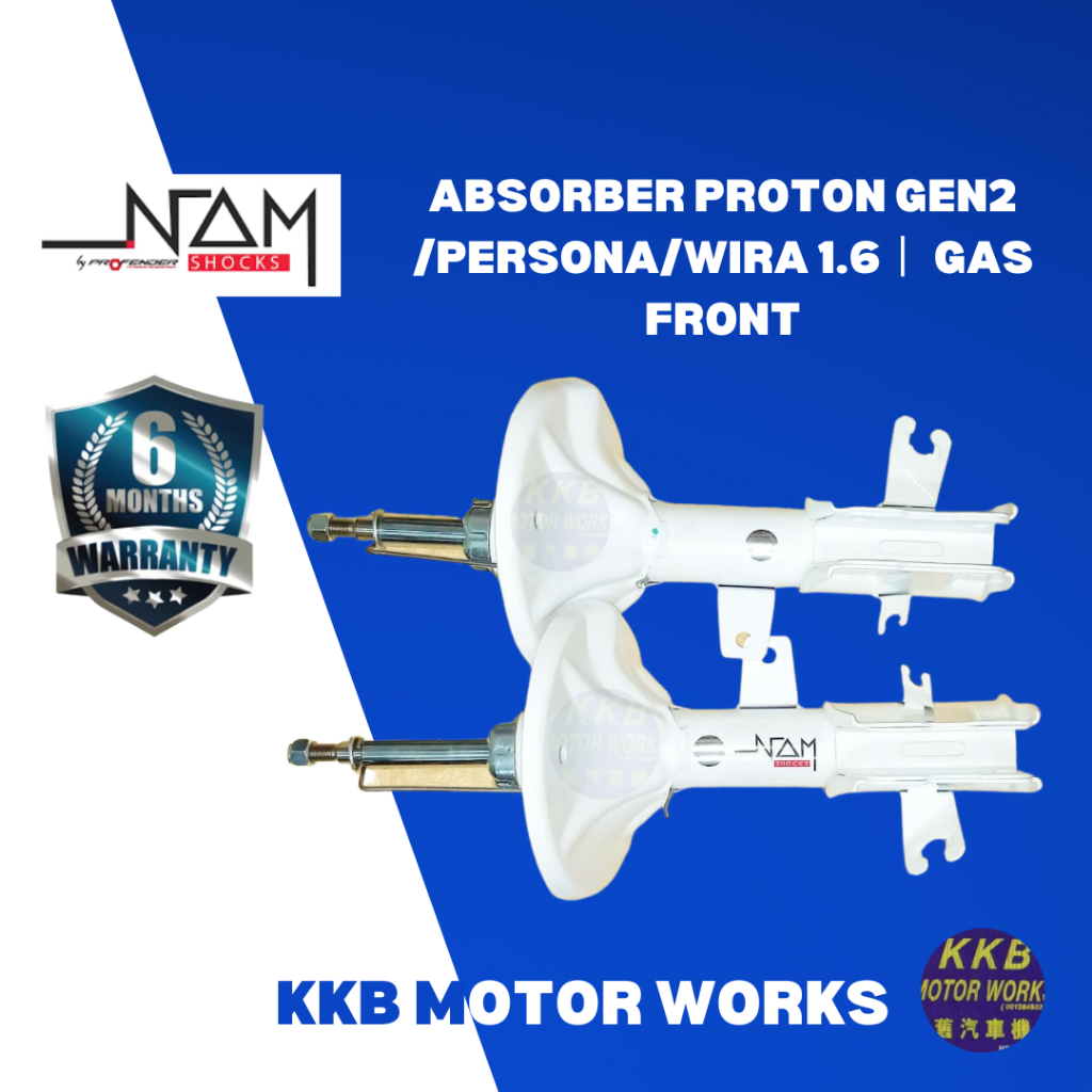 NAM Shocks Heavy Duty Absorber (Gas) for Proton Gen2 Persona Waja Wira ...