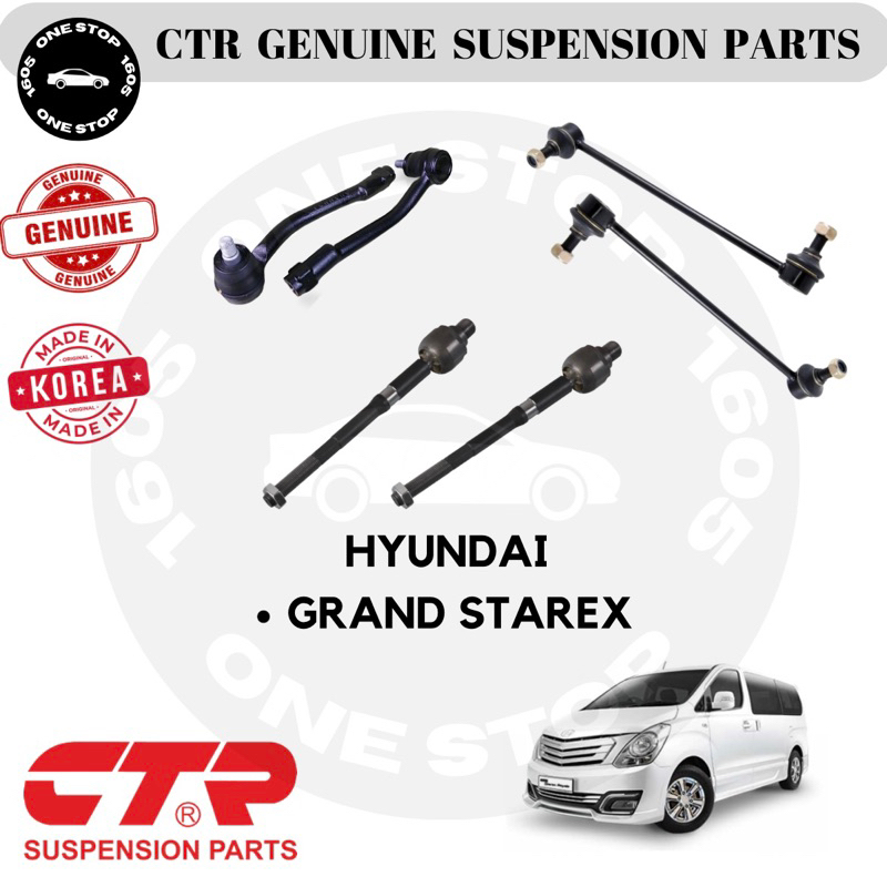 GENUINE KOREA CTR HYUNDAI GRAND STAREX RACK END TIE ROD END STABILIZER ...