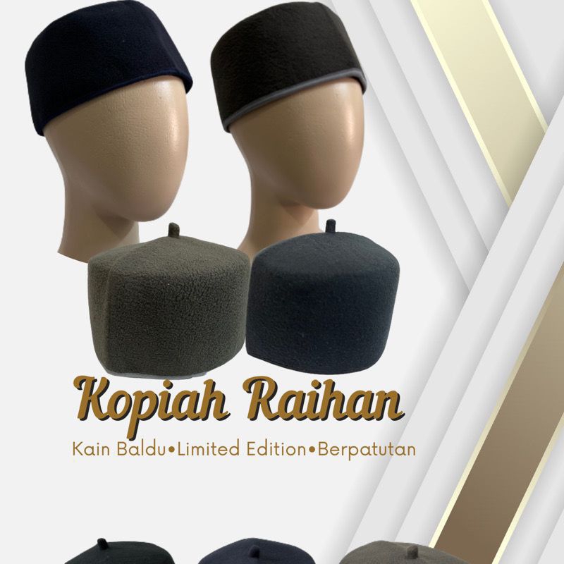 Kopiah Raihan Pelbagai pilihan Warna | Kopiah Nasyid | Shopee Malaysia