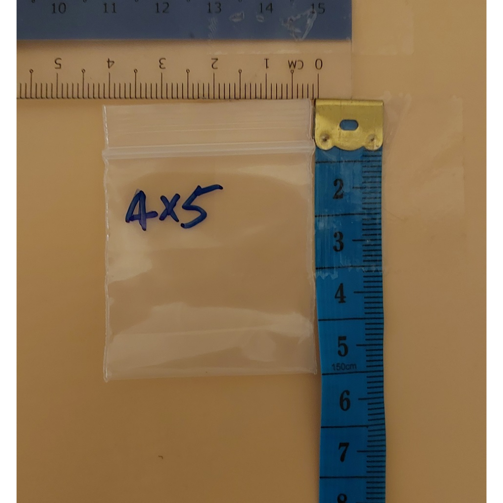 Colour Line Ziplock Plastic Bag Mini Small Size Ziplock Bag 【100pcs ...