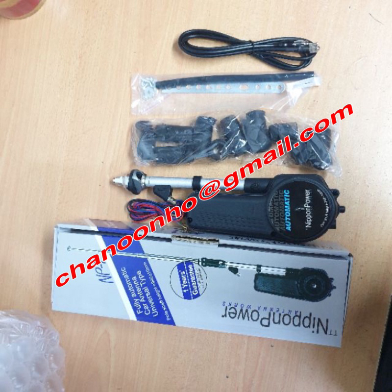 NIPPON POWER NP-7 FULLY AUTOMETRIC RETRACTABLE CAR AM & FM ANTENNA ...