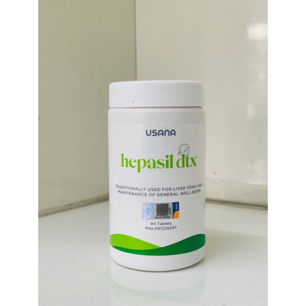 🔥 ORIGINAL USANA HEPASIL DTX 肝臟寶 84 TABLETS 🔥 EXP 2026 WITH KKM STICKER ...