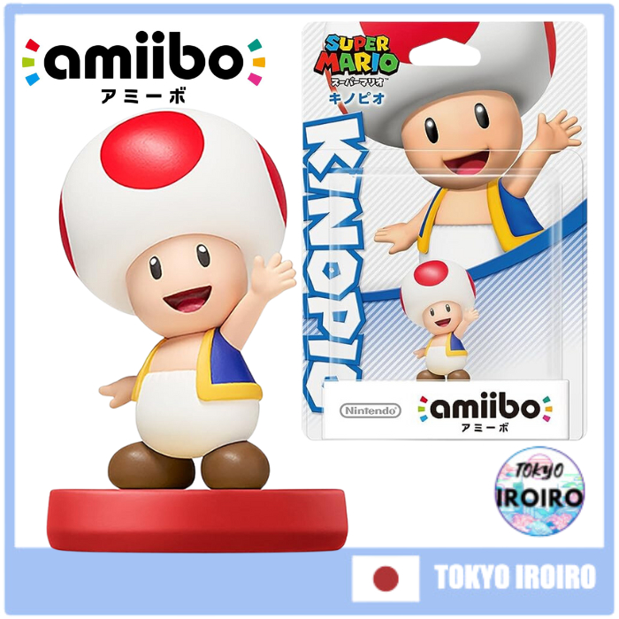 [Japan Game] amiibo Kinopio (Super Mario series) | Shopee Malaysia