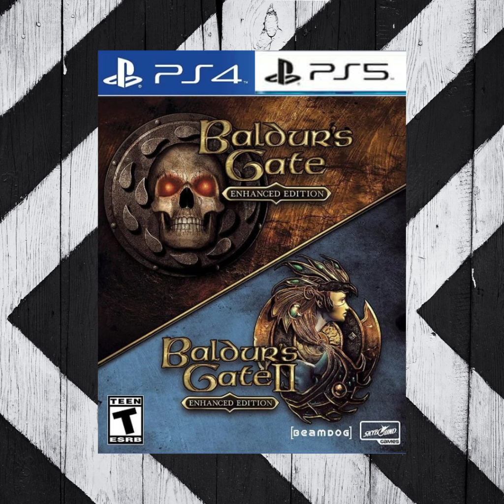 (Ready Stock) PS4/PS5 Baldur Gate 1 and Baldur Gate 2 Enhanced Editions ...