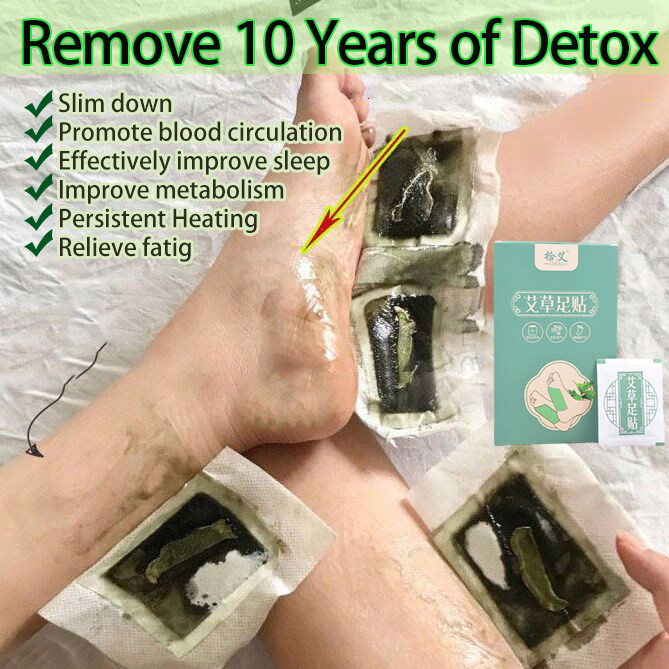 50PCS Detox Foot Patches Detox Herbal Foot Patch Health Foot Stress ...