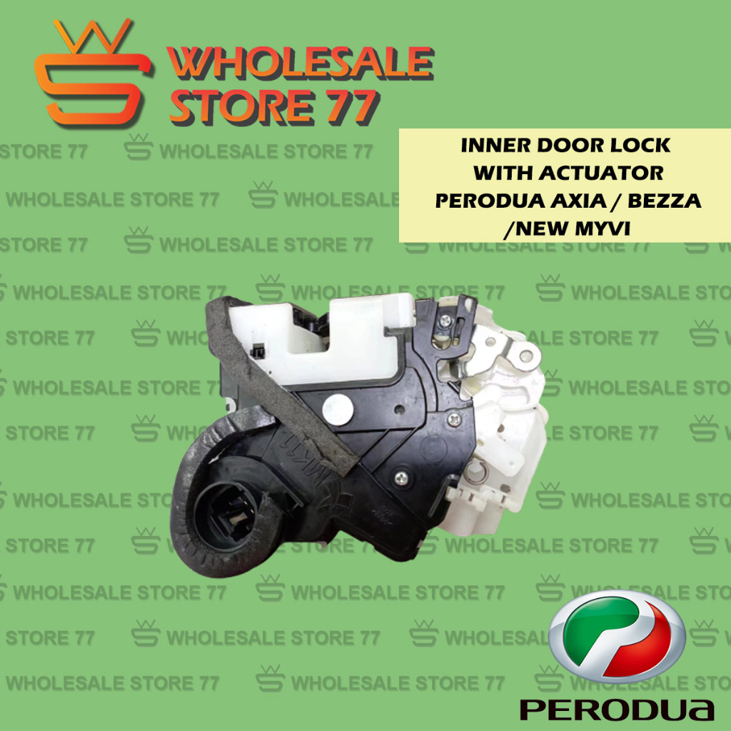ORI | PERODUA AXIA BEZZA NEW MYVI INNER DOOR LOCK WITH ACTUATOR FRONT ...