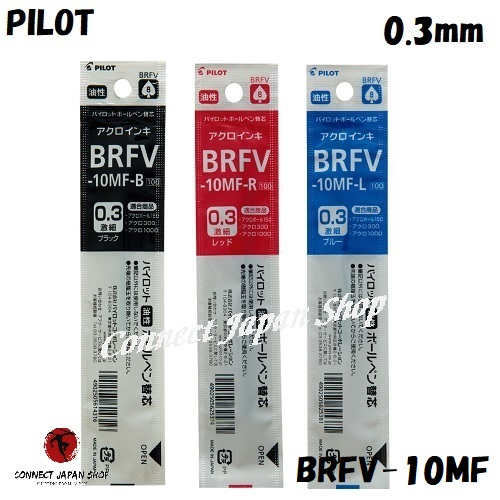 Pilot Acro Ink Ballpoint Pen Refill For Acroball and ILMILY 0.3mm BRFV ...