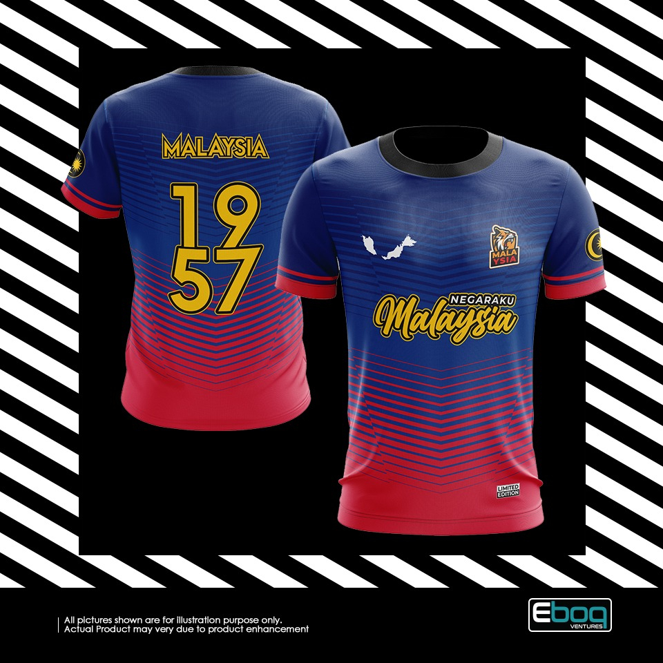 [Ready Stock] Baju Malaysia / Merdeka 57 Sublimation /AD / Tshirt ...