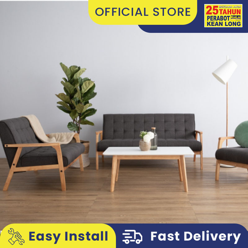 KLSB Wooden Coffee Table / Living Room Table / Meja Kopi Ruang Tamu ...