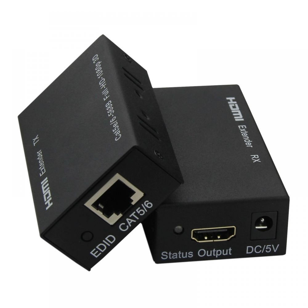 HDMI Extender 30M 60m HDMI Extender 1PAIR over Cat5 Cat5e Cat6 Cat6e ...