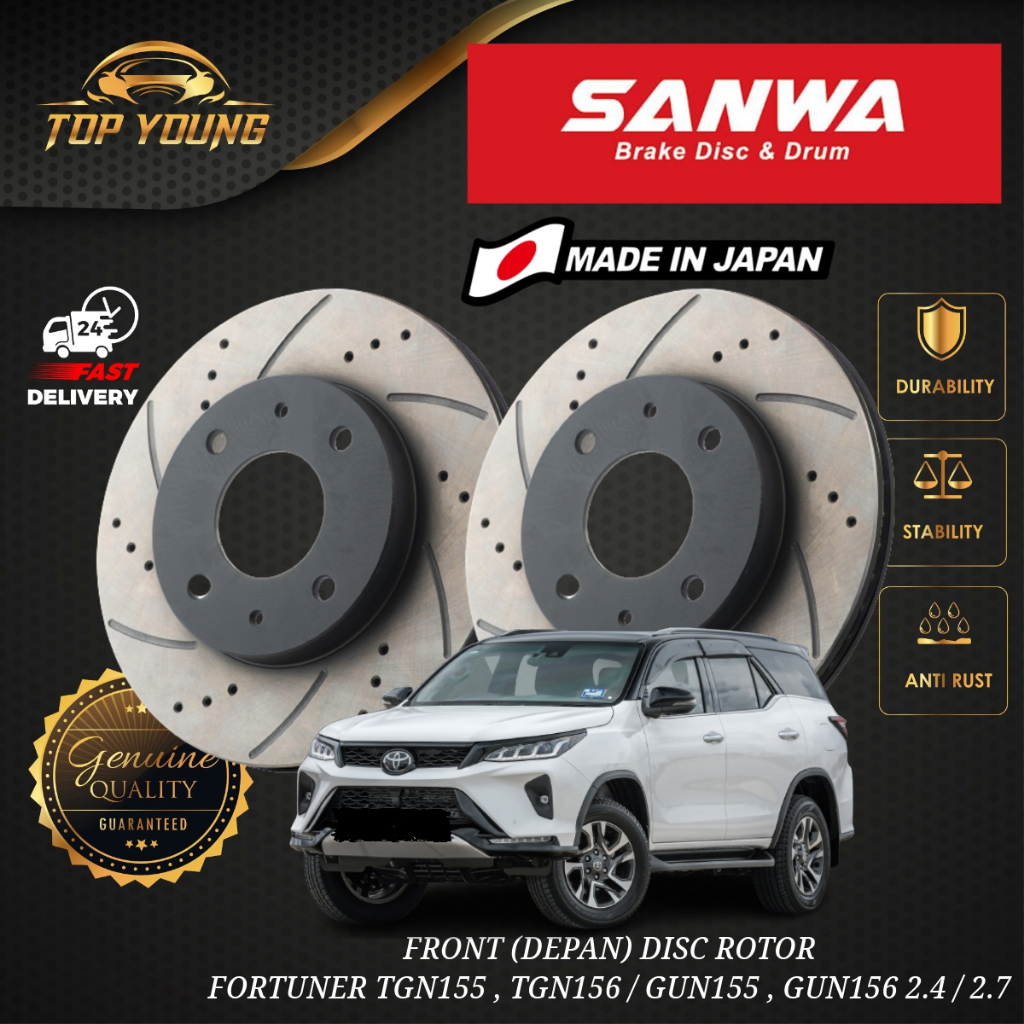 TOYOTA FORTUNER (2016-2023) TGN155 , TGN156/GUN155 , GUN156 2.4 / 2.7 ...