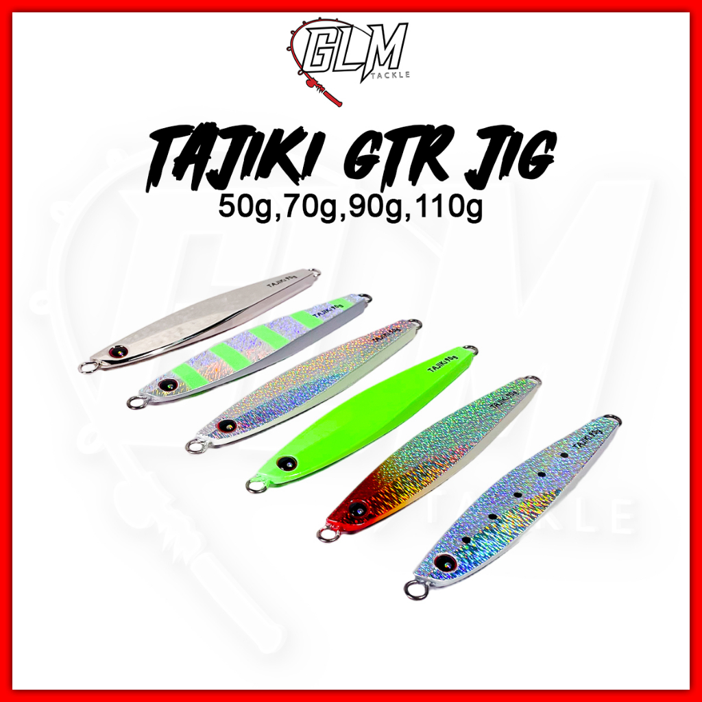 🔥HOT SALE🔥 TAJIKI GTR JIG TENGGIRI 50G / 70G / 90G / 110G JIG | Shopee Malaysia