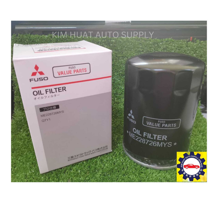[Genuine 100% Original] Mitsubishi Fuso Engine Oil Filter (ME228726MYS ...