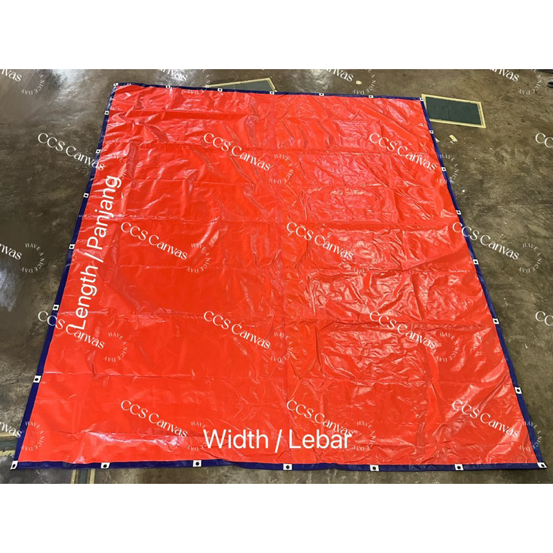 Lorry Tipper Canvas Blue Orange Tarpaulin Korea Canvas 1618 Lorry ...