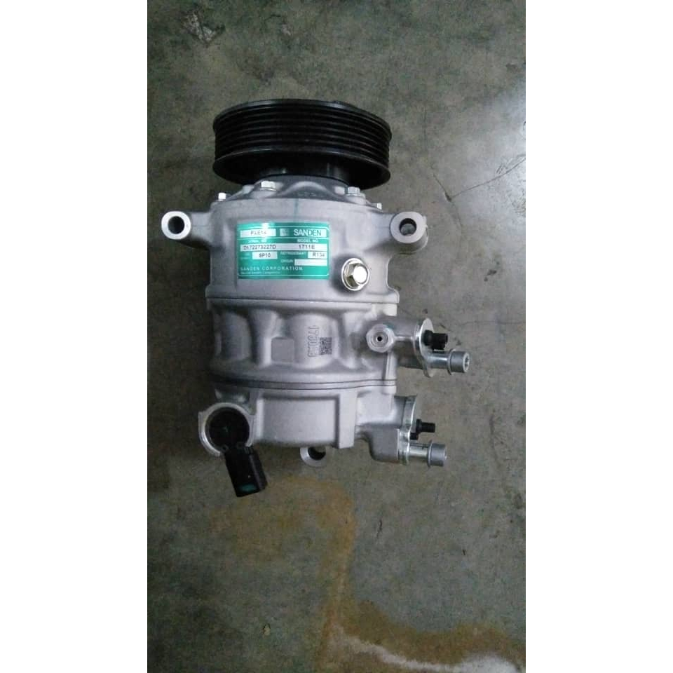 ORIGINAL COMPRESSOR SANDEN PXE16 6PK(GOLF MK7 MK5 ,JETTA 1B,TIGUAN 5N ...