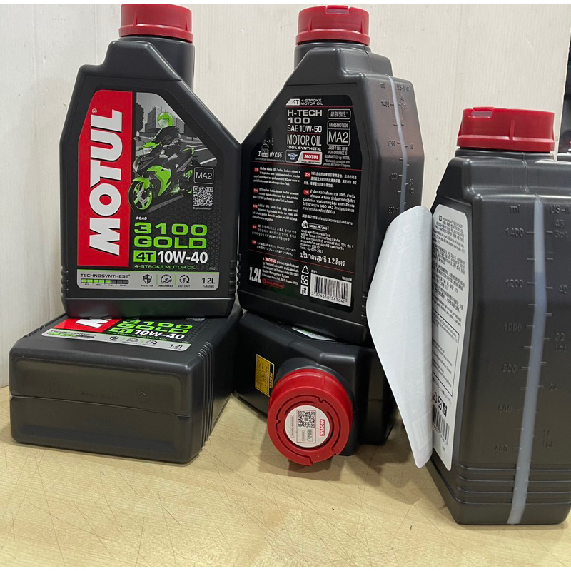 MOTUL 1.2 LITRE 3100 GOLD 10W-40 ENGINE OIL 4TOIL SPECIALFOR HONDA ...