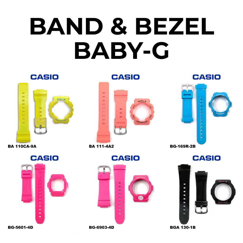 CASIO BABY-G REPLACEMENT PART BA-110 BA-111 BG-169 BG-5601 BG-6901 BG ...