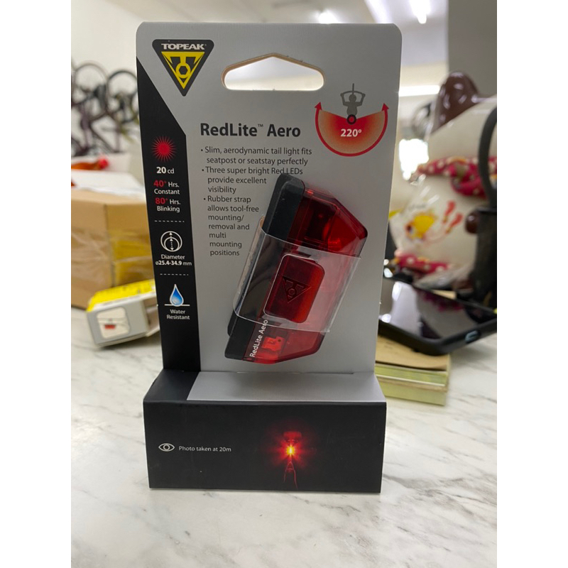 (Ready Stock) Topeak Redlite Aero - Bicycle Backlight | Shopee Malaysia