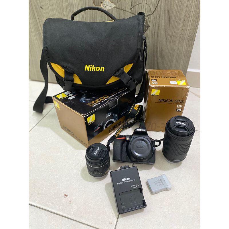 Camera NIKON D5600 full set mcm dalam gambar | Shopee Malaysia