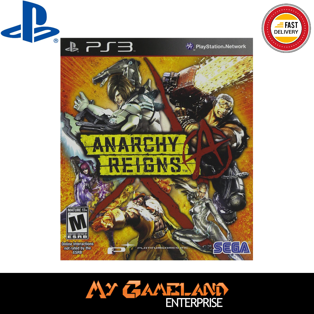 PS3 Anarchy Reigns (R1)(English)(BRAND NEW) | Shopee Malaysia