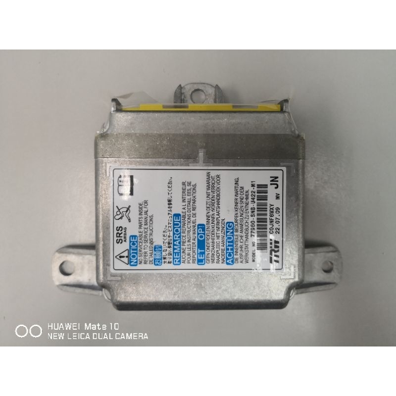 HONDA CIVIC FD 1.8 SRS AIR BAG ECU CONTROL UNIT 77960-SNB-U42 ORIGINAL ...