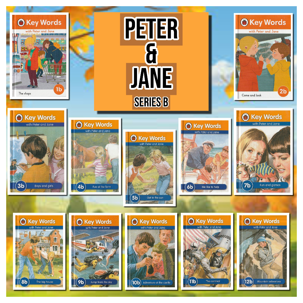 KEY WORDS WITH PETER AND JANE ( SERIES B ) | Shopee Malaysia