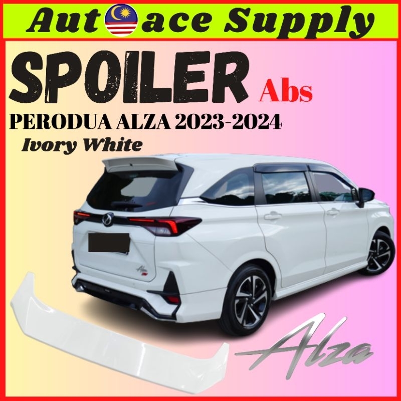 PERODUA Alza 2022/2023/2024 Top Spoiler Gear Up Oem Paint 2k Ori ...