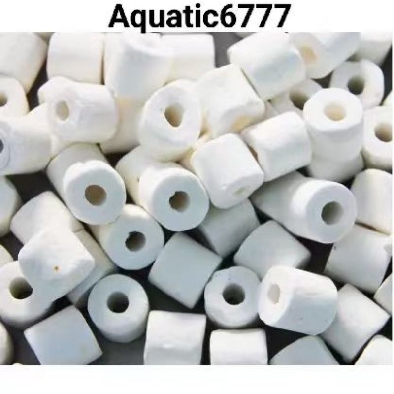 CERAMIC BIO RING MEDIA / AQUARIUM MEDIA/ BACTERIA HOME | Shopee Malaysia