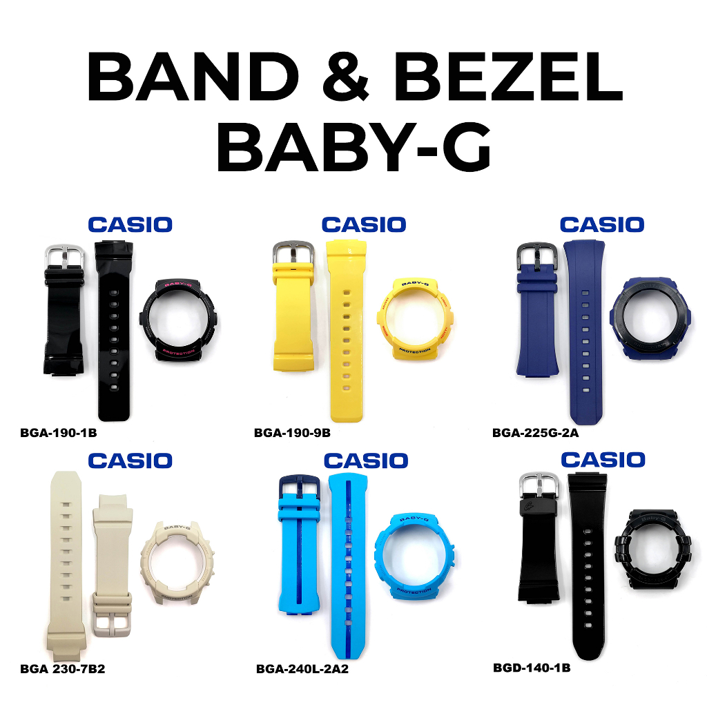 CASIO BABY-G REPLACEMENT PART BGA-190 BGA-225 BGA-230 BGA-240 BGD-140 ...