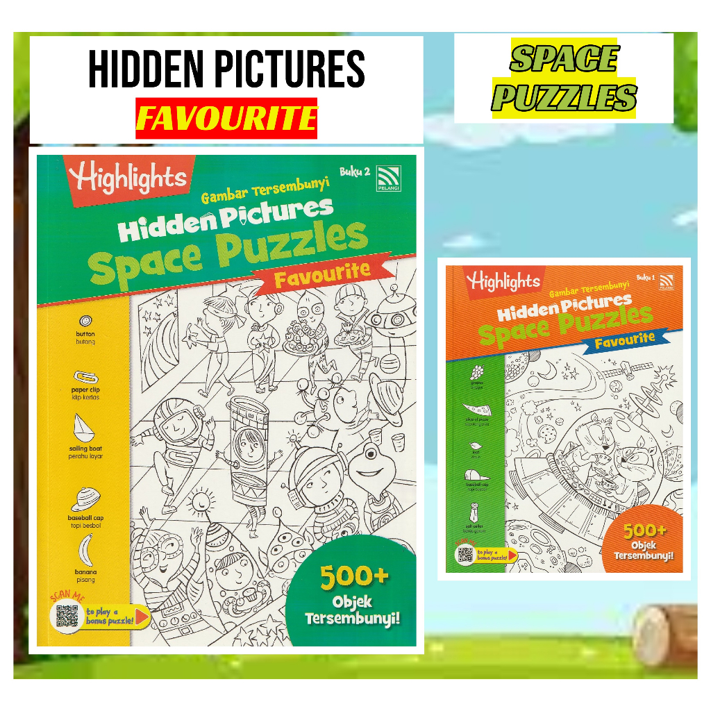 HIDDEN PICTURES (SPACE PUZZLES ) FAVOURITE ( GAMBAR TERSEMBUNYI ...