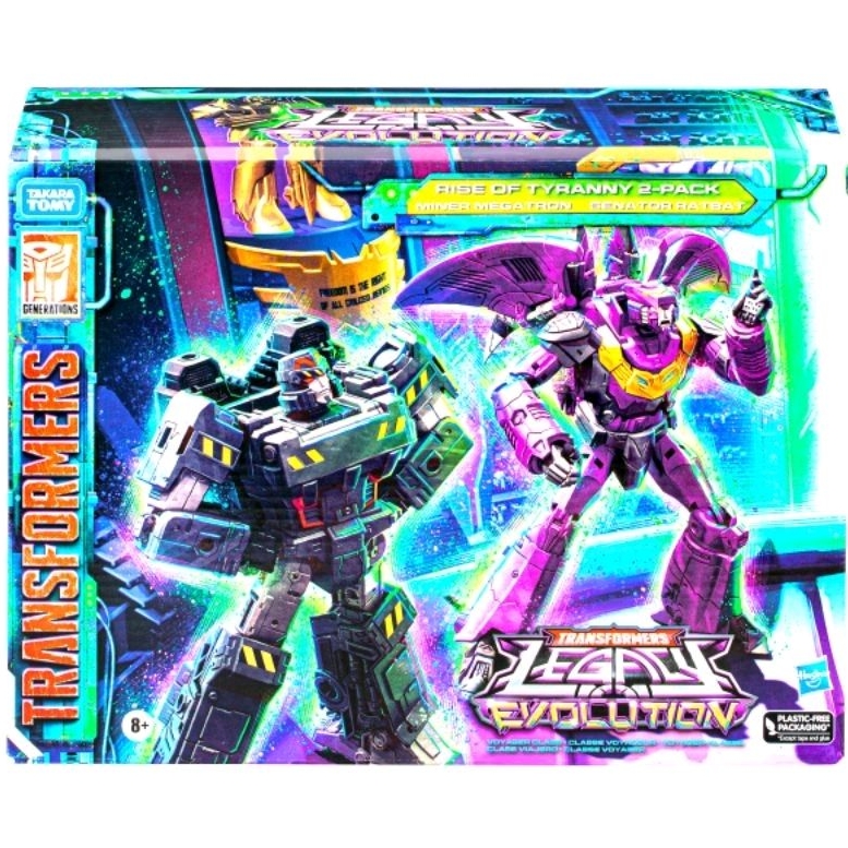 Transformers Legacy Evolution Miner Megatron Senator Ratbat Rise Of ...
