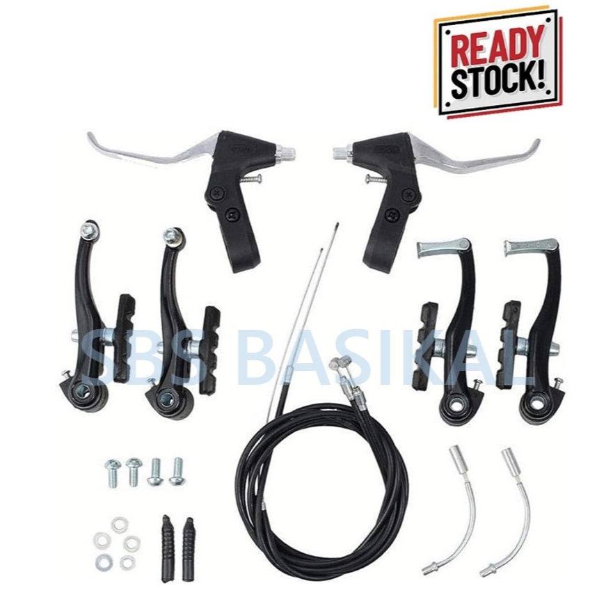 V-Brake Set for MTB, Lady Bike, Kids Bike V-Brek Basikal | Shopee Malaysia