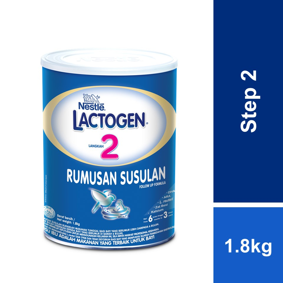 NESTLÉ LACTOGEN® Step 2 Follow Up Milk Formula 6 months - 3 years (1 ...