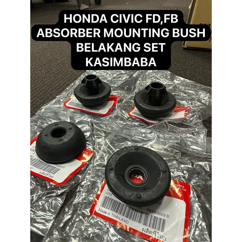 Honda Civic FD 1.8,FD 2.0 Rear Absorber Mounting Bush (1set 4pc ...