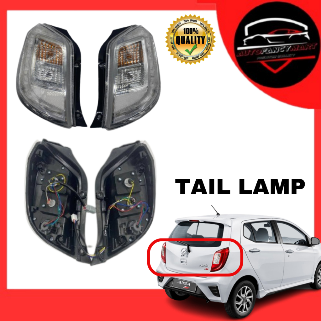 PERODUA AXIA 2014-2022 TAIL LAMP ADVAN STYLE SPEC TAIL LIGHT WELCOME ...