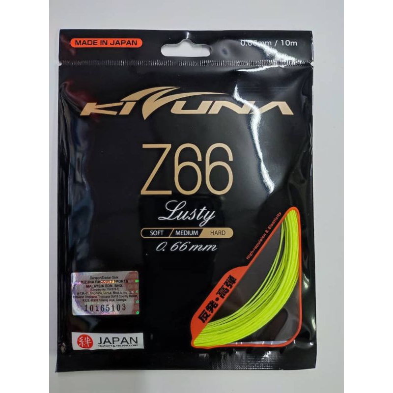 KIZUNA Z66 BADMINTON STRING | Shopee Malaysia