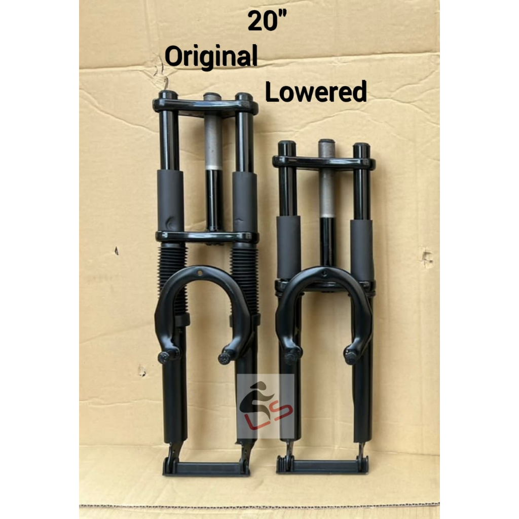 20" 16" Double Fork Lowered / Suspension 16inch Fork Fork Rigid ...