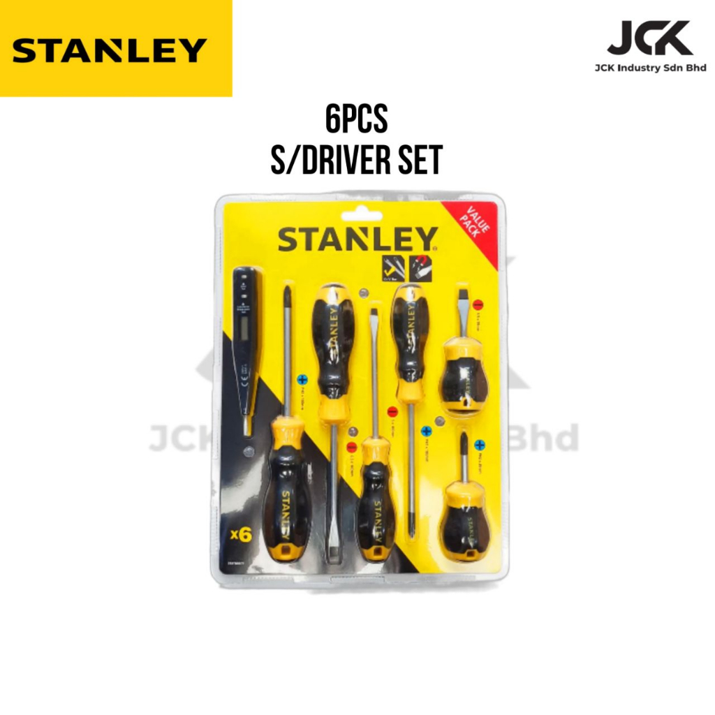 Stanley STMT66679 6pcs Stanley Screwdriver Digital Pen Screw Driver Set ...
