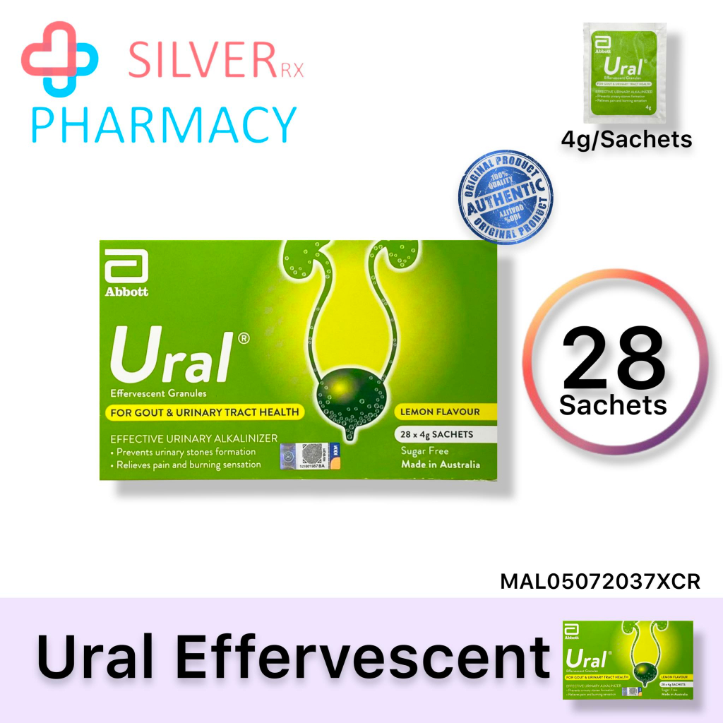 Ural Effervescent Granules 4g sachets | Shopee Malaysia