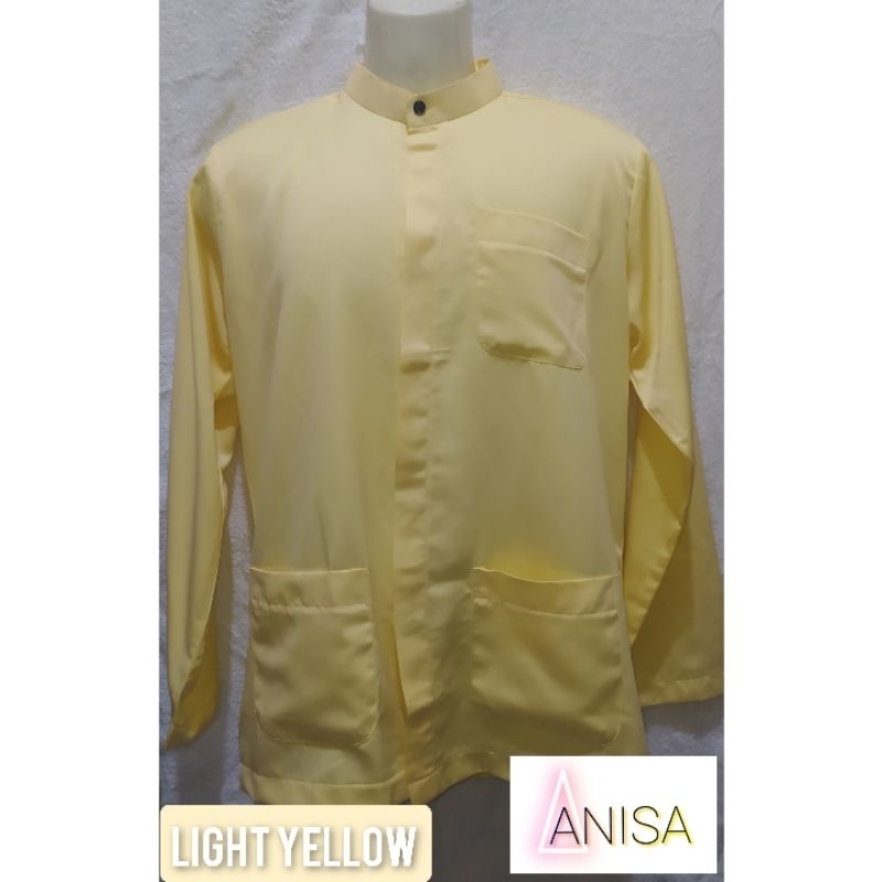 BAJU MELAYU RAIHAN BERKOLAR (BAJU SAHAJA) | Shopee Malaysia