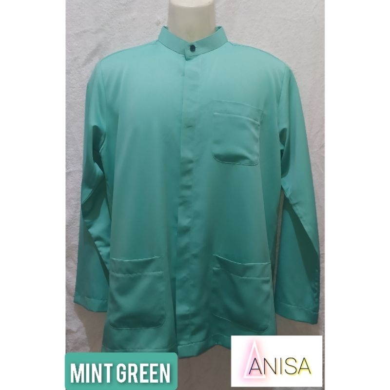 BAJU MELAYU RAIHAN BERKOLAR (BAJU SAHAJA) | Shopee Malaysia