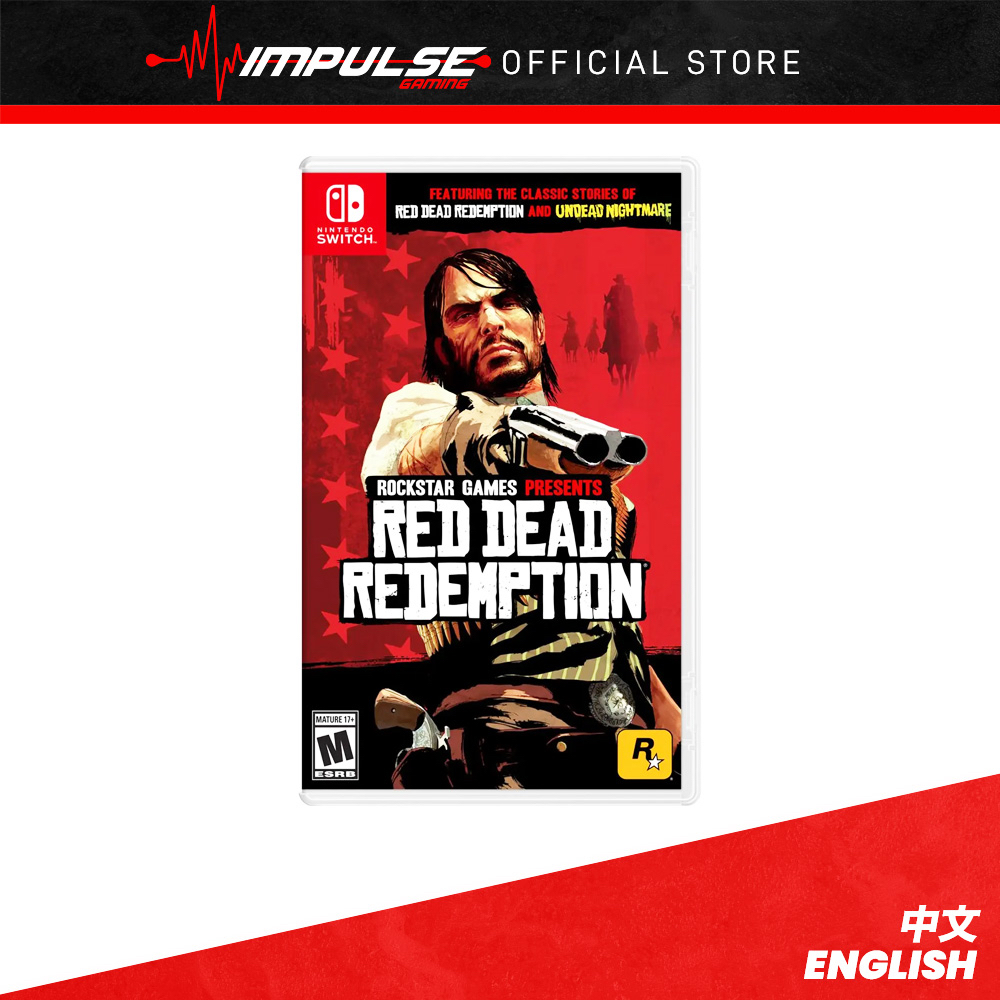NSW Nintendo Switch Red Dead Redemption Chi/Eng Version 荒野大镖客 中英文版 ...