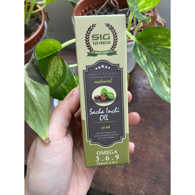 Pure cold pressed Sacha Inchi Oil 50ml | Shopee Malaysia