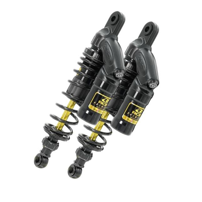 RACING BOY RCB ABSORBER VD SERIES 350MM YAMAHA XMAX BLACK GOLD ...
