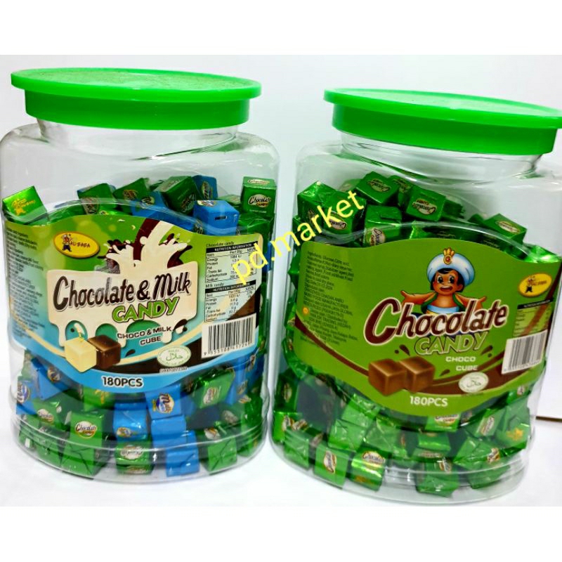 Ali Baba Chocolate cube candy 180pcs | Shopee Malaysia