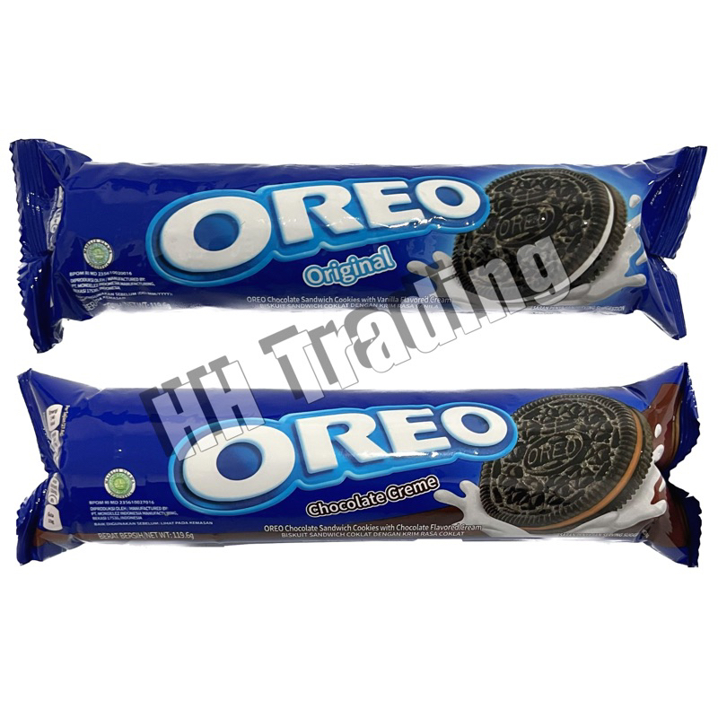 119.6g OREO CHOCOLATE SANDWICH COOKIES WITH FLAVOURED CREAM (ORIGINAL ...