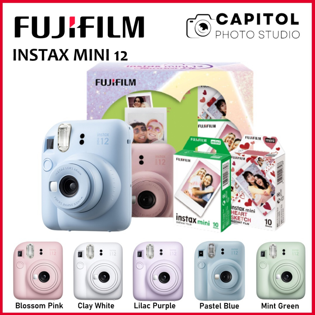 Fujifilm Instax Mini 12 Instax Mini 12 Macaron Kit READY IN STOCK ...